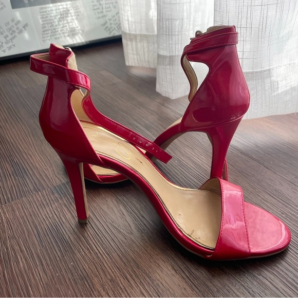Jessica Simpson | Shoes | Jessica Simpson Red High Heels | Poshmark